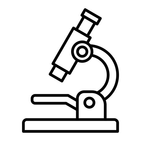 Image result for Microscope Line Art