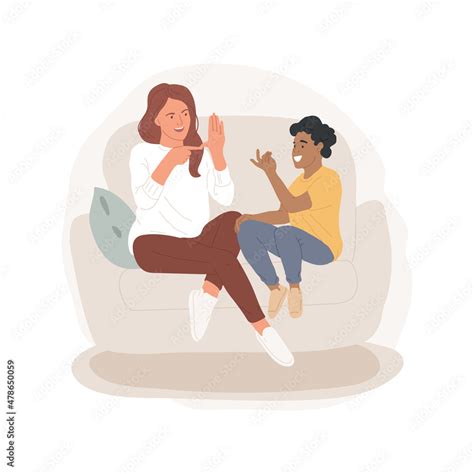 Image result for Sign Language Cartoon