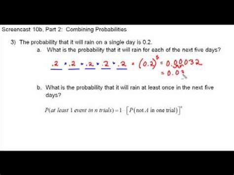 Image result for Combining Probabilities Formulas