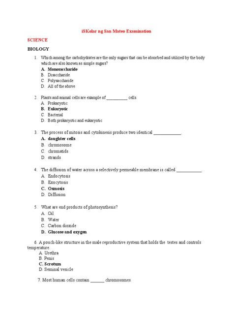 Image result for Sample Science Questions