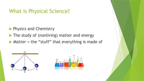 Image result for Physical Science Definition