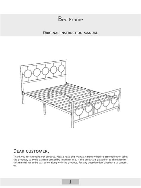 Image result for Bed Frame Assembly Guide