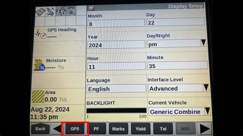 Image result for Pro 700 GPS Implement Settings
