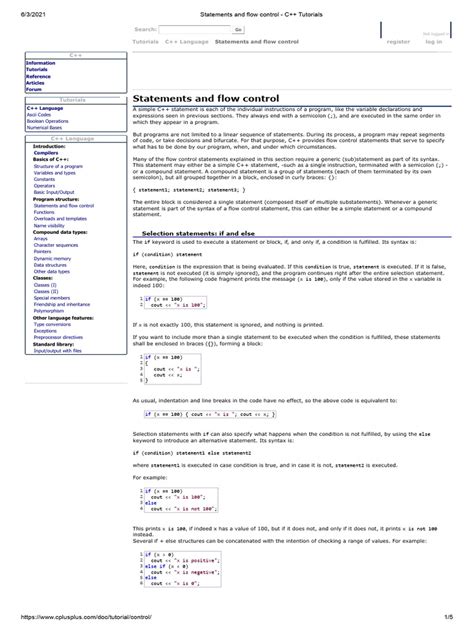Image result for Programing C++ Flow Control Statements