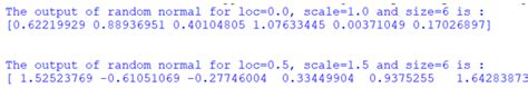 Image result for Random Normal Python