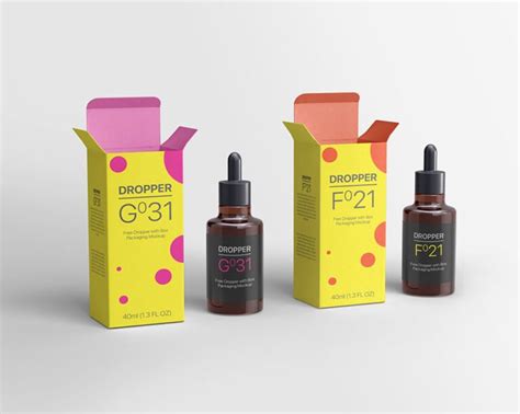 Image result for Dropper Box Mockup