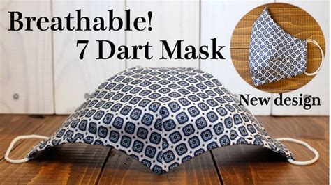 Image result for 5 Dart Face Mask Pattern