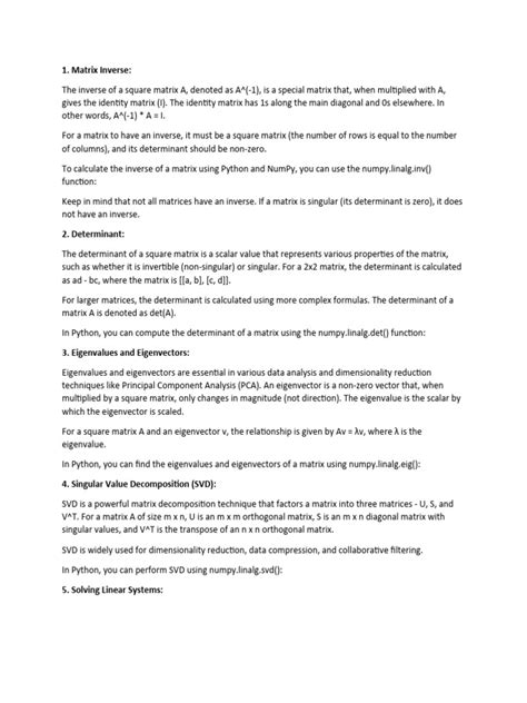 Image result for Matrix Inversion Flowchart PDF