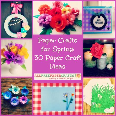 Image result for Spring Paper Crafts