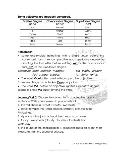 Image result for Module 3 Guided Notes English 4