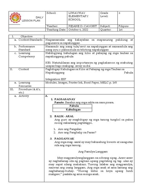 Image result for Graph Grade 6 Filipino Module