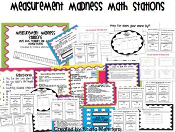 Image result for Measurement Math Stations