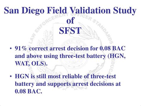 Image result for SFST Test