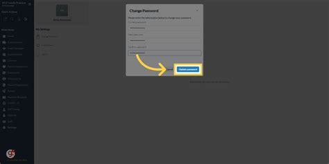 Image result for Changing Password Message Example