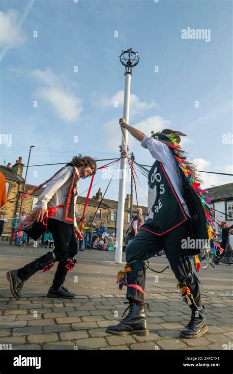 Image result for Maypole Dancing GIF