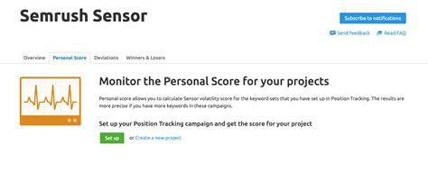 Image result for SEMrush Sensor