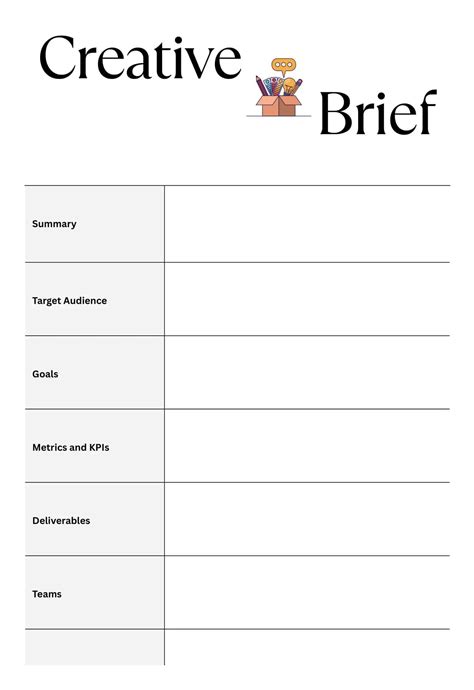 Image result for Design Brief Examples