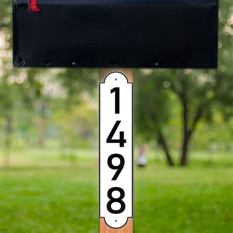 Image result for Mailbox Post Numbers