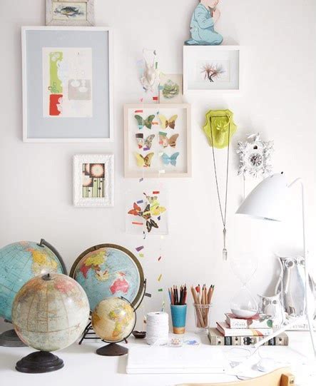 Country Style Chic: Creative Work Spaces