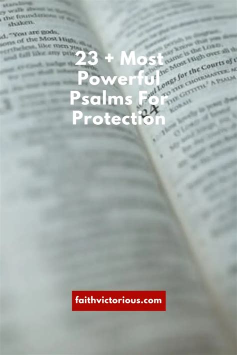 Image result for Psalms for Protection