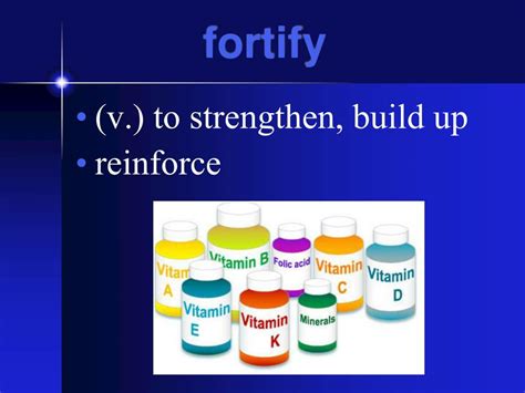 Image result for Define Fortify