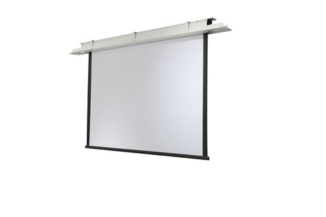 Image result for Ceiling Recessed Projector Screen