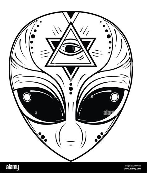 Image result for Alien Face Tattoos