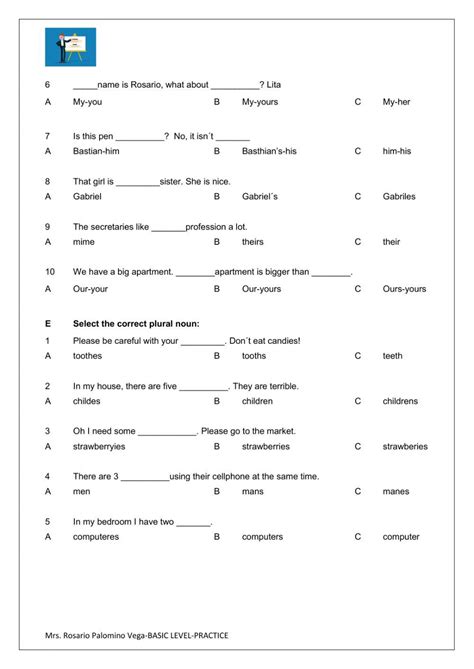 Image result for Basic English Learning Worksheets