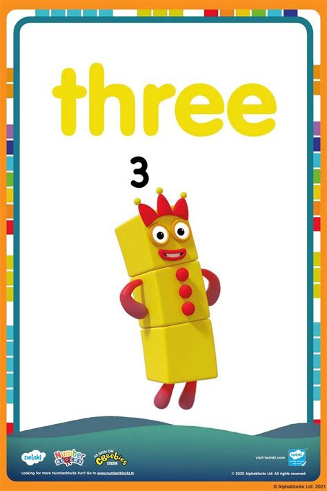 Image result for NumberBlocks Three