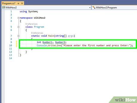 Image result for Writing a C# Program