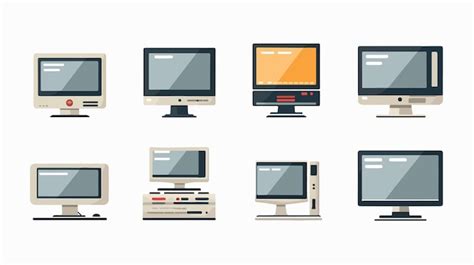Image result for Vector Modern Desktop Computer
