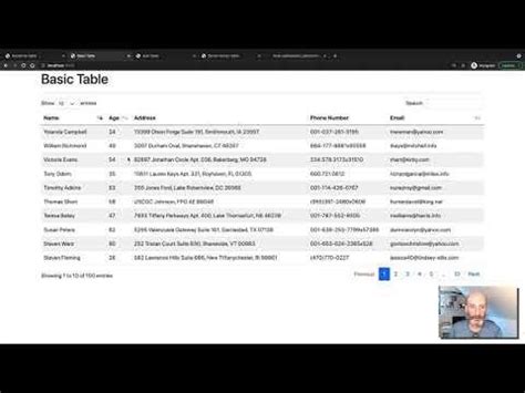 Image result for Table Interactive HTML Flask Python