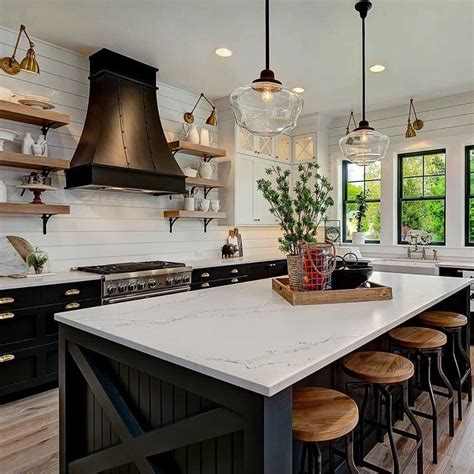 Image result for Modern Farmhouse Interior Design Kitchen