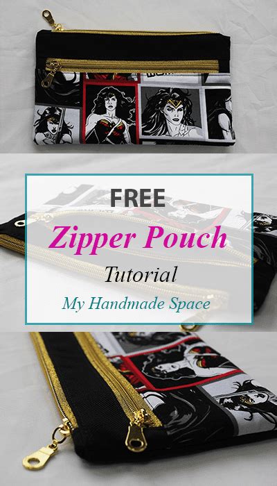 Image result for Double Zipper Pouch Tutorial