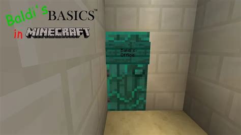 Image result for Baldi's Basics Minecraft Map
