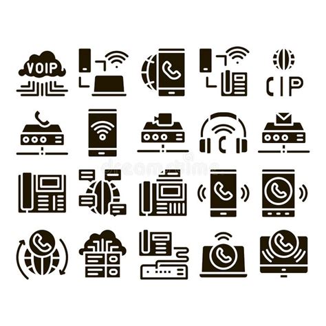 Image result for VoIP Icon Set