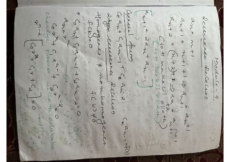 Image result for Recurrence Relation Computer Science