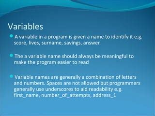 Image result for Using Variable as I'd Variables