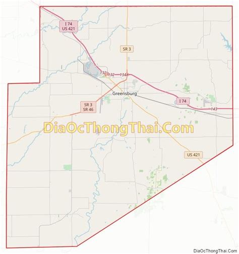 Image result for Street Map of Decatur Indiana