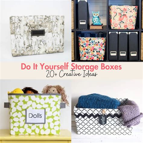 Image result for DIY Storage Boxes Using Scrapbook