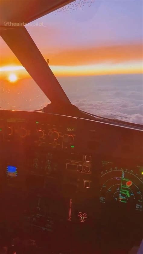 Image result for Sunset Cockpit View