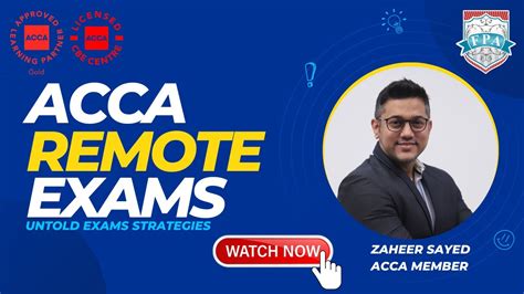 Image result for ACCA Remote Exam System Test