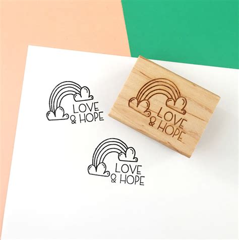 Image result for Rainbow Connection Rubber Stamp