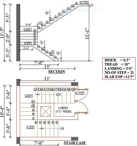 Image result for Make Stair Section in CAD Using Array