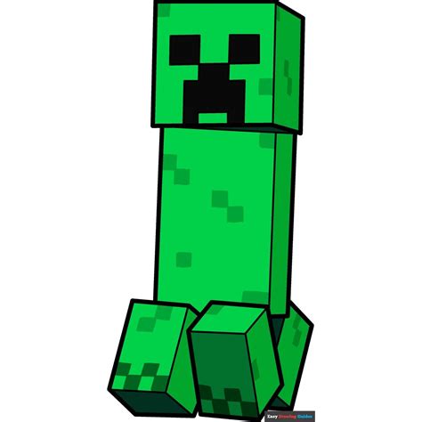 Image result for Draw Minecraft Creeper