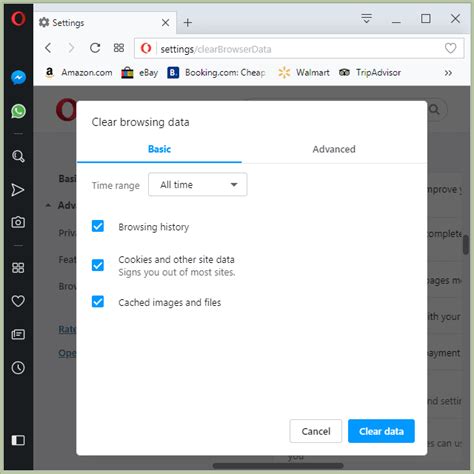 Image result for Clear Cache Opera