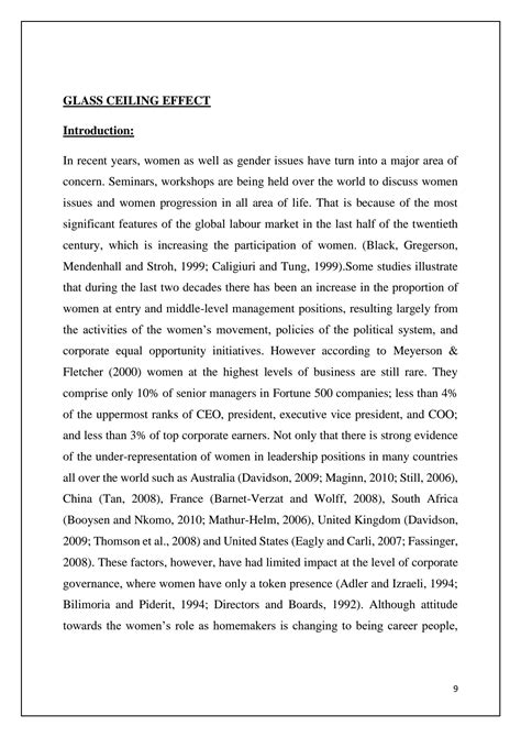 Image result for Glass Ceiling Effects