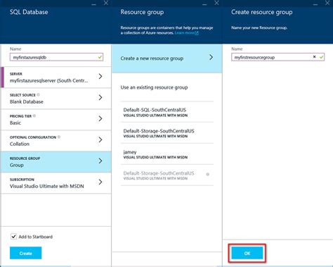 Image result for Setup Azure SQL