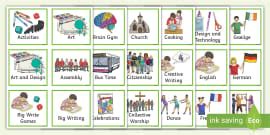 Image result for Visual Timetable KS2