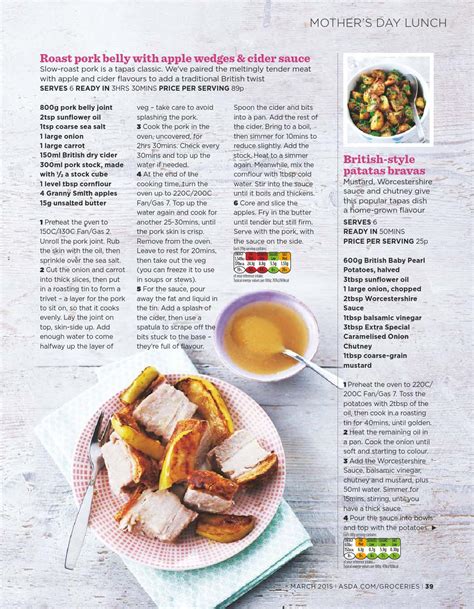 Image result for ASDA Recipes